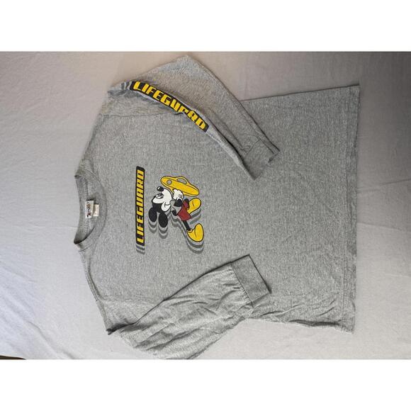 Disney | Shirts | Y2k Disney Mickey Mouse Lifeguard Long Sleeve Tee M ...